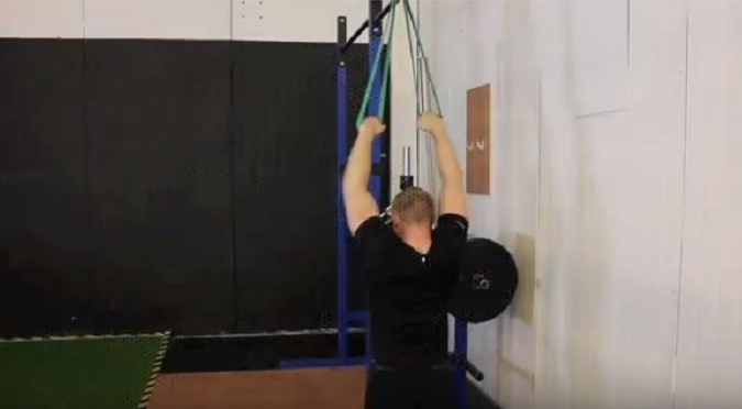 Band Pull-down - Personal Trainer Dublin